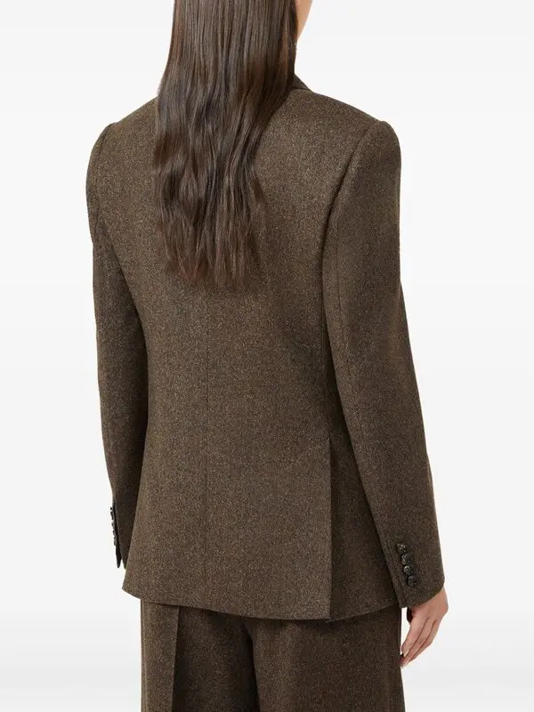 Max Mara Single-breasted Wool Jacket