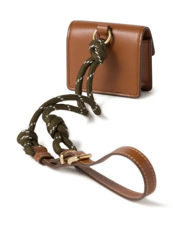 Miu Miu Leather And Rope Accessory