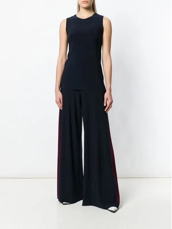 Norma Kamali Crewneck Sleeveless Top