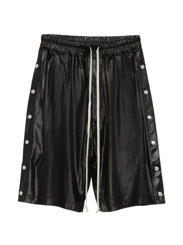 Rick Owens Buttoned Drawstring Shorts