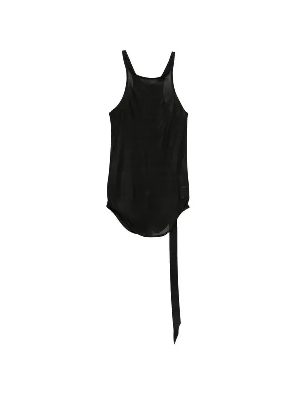 Rick Owens Racerback Tank Top With Tie Detail