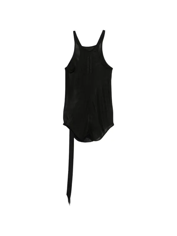 Rick Owens Racerback Tank Top With Tie Detail