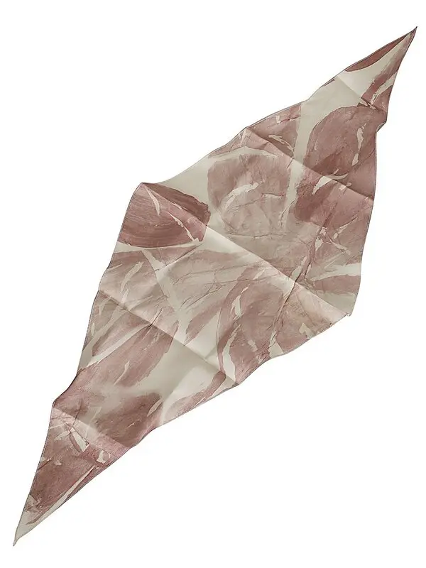 ALYSI Silk Foulard - Pink
