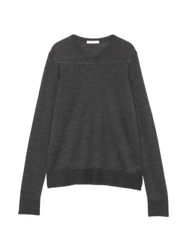 THE ROW Ondre Cashmere Sweater - Grey