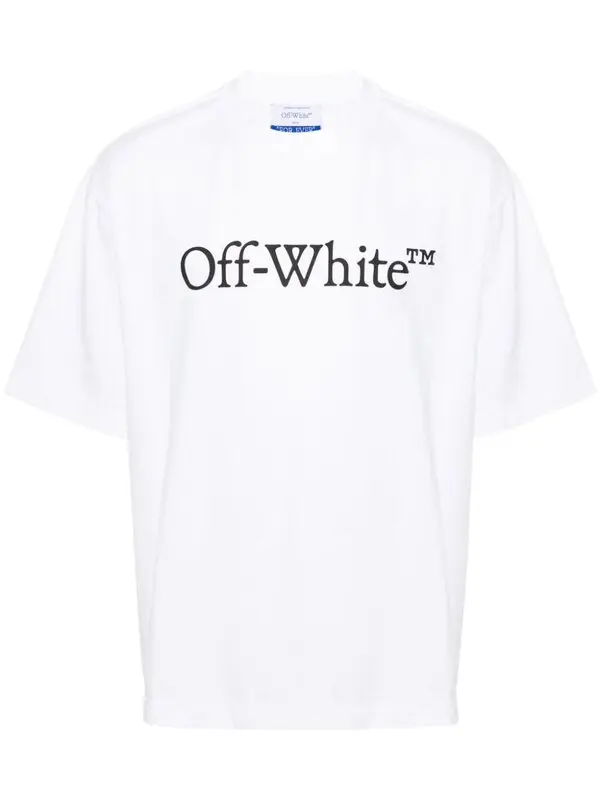 Off-White Big Bookish Cotton T-shirt - White