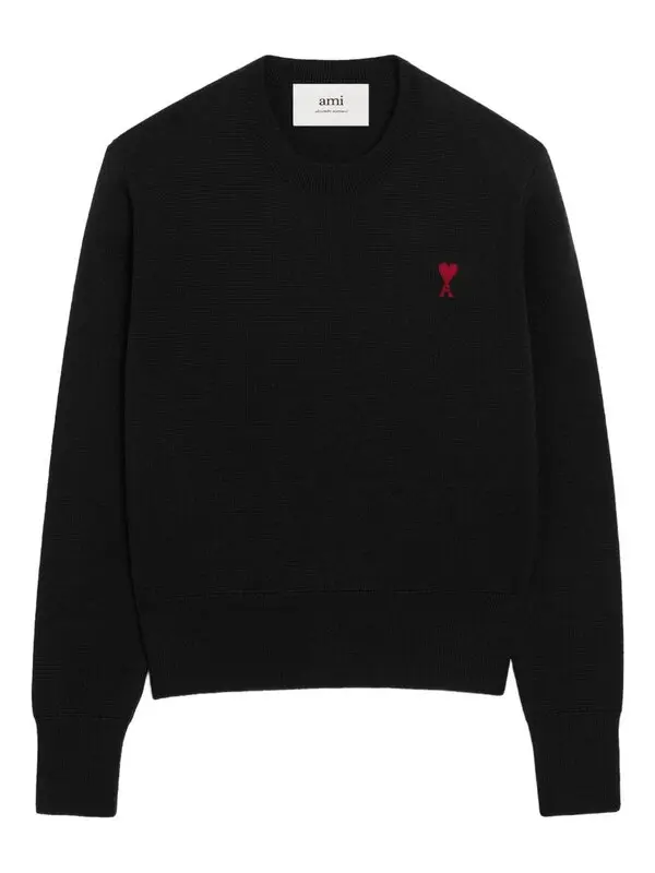 AMI Paris De Coeur Wool Sweater