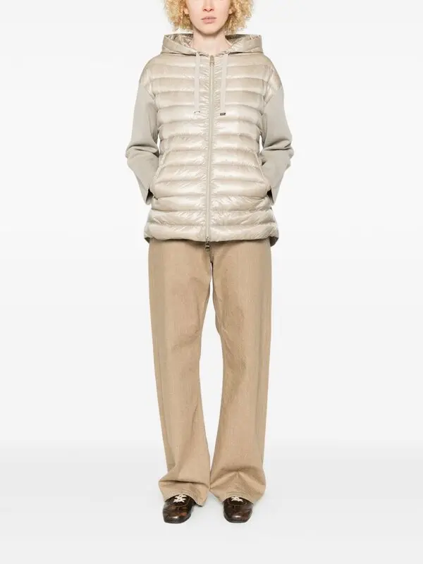 Herno Cotton And Nylon Down Jacket With Hood
