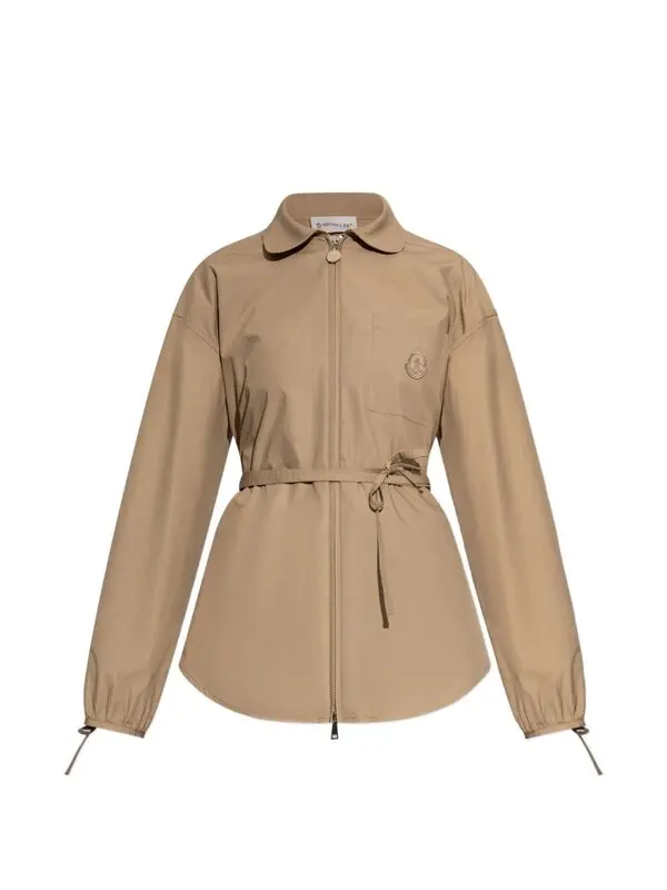 Moncler Cotton Zip-up Shirt