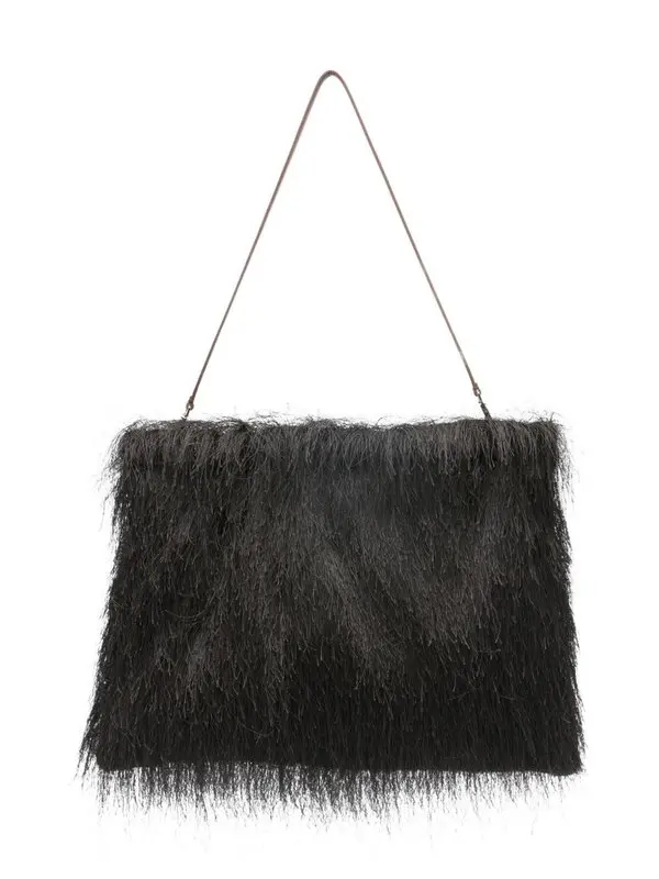 ALYSI Fringed Shoulder Bag