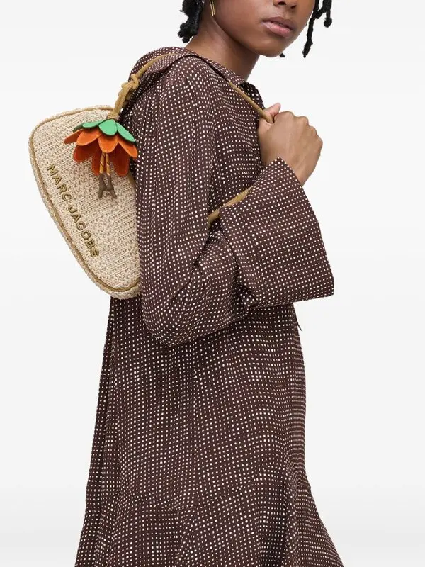 Marc Jacobs The Shoulder Bag Raffia Bag