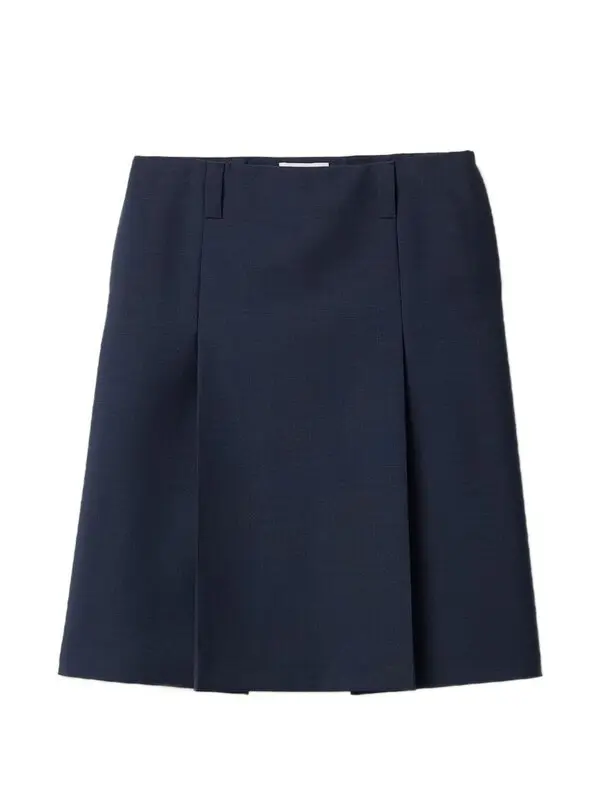 Miu Miu Wool Midi Skirt