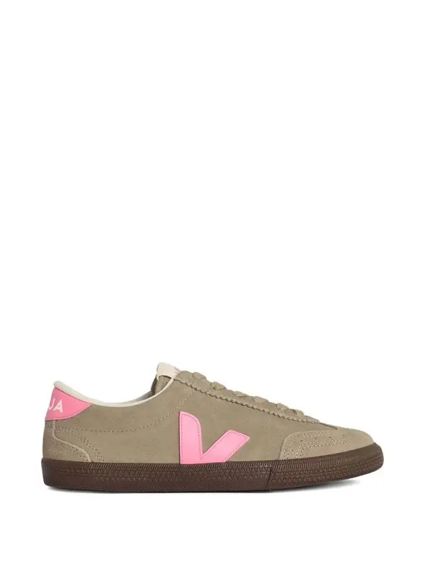 VEJA Volley Sneakers With Suede Tongue And Logo Detail