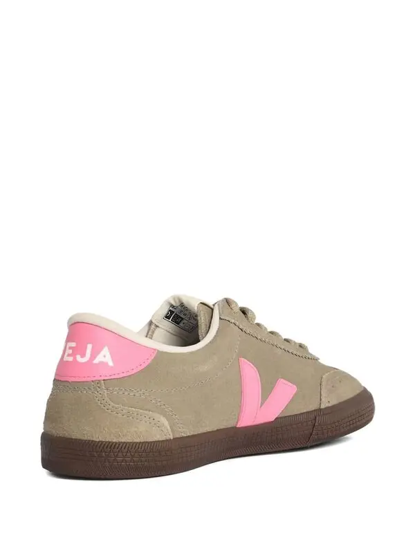 VEJA Volley Sneakers With Suede Tongue And Logo Detail
