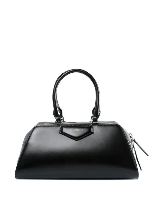 Givenchy Antigona East West Small Leather Handbag - Black