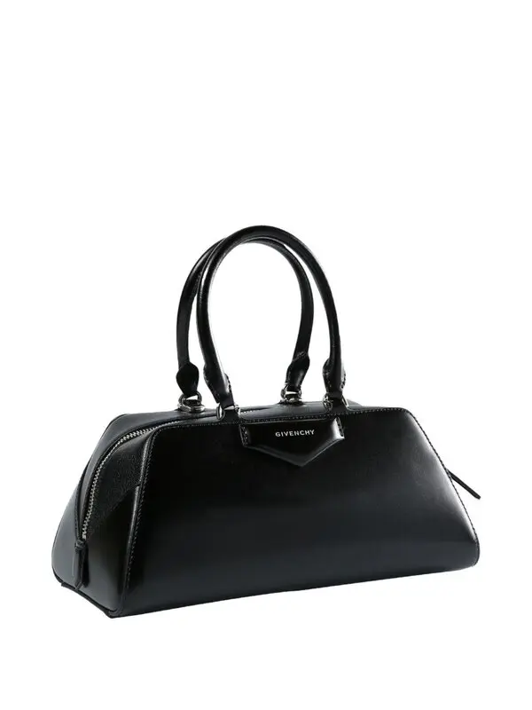 Givenchy Antigona East West Small Leather Handbag - Black