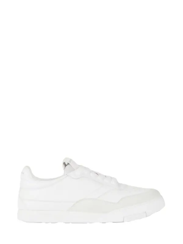 Givenchy Yard Leather Sneakers With Perforated Toe And Logo Detail