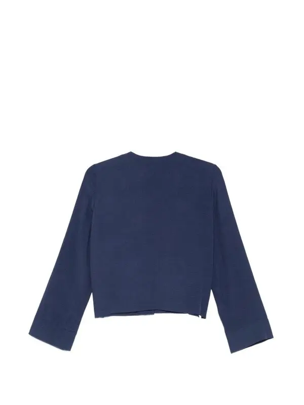 Emporio Armani Crewneck Long Sleeve Blouse