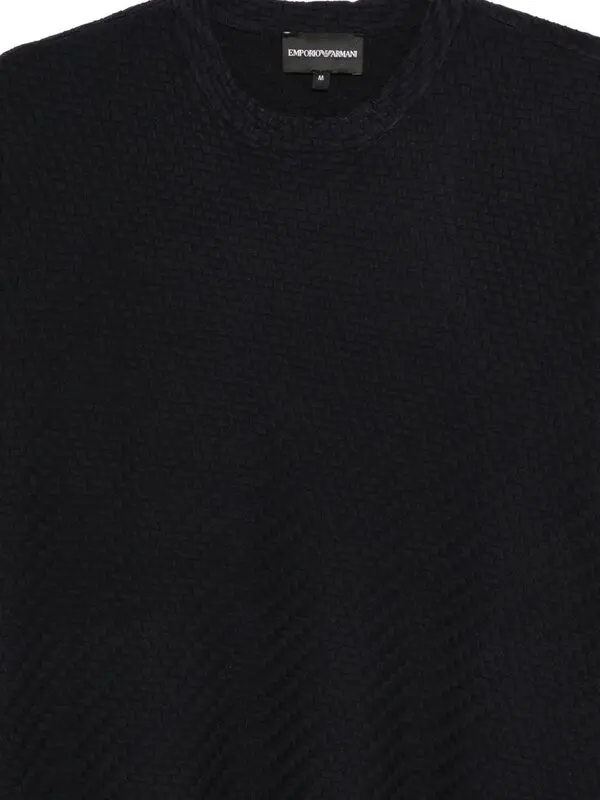 Emporio Armani Knitted T-shirt