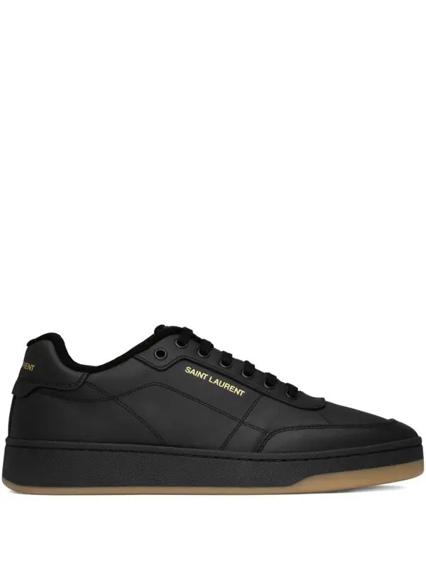 Saint Laurent Sl61 Leather Sneakers