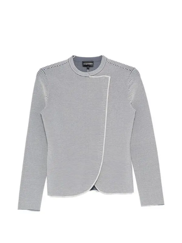 Emporio Armani Striped Blazer Jacket