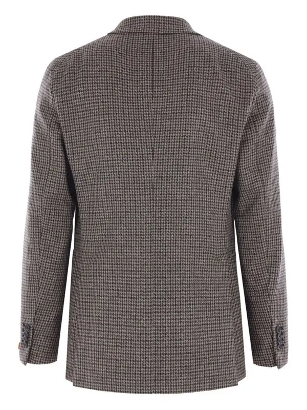Tagliatore Wol Bottoned Blazer Montecarlo - Black