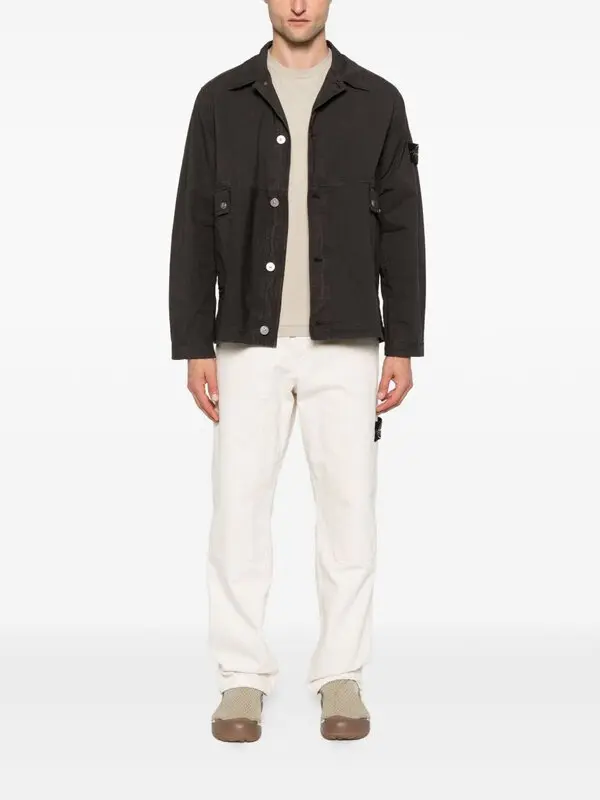 Stone Island Compass Patch T-shirt - Beige
