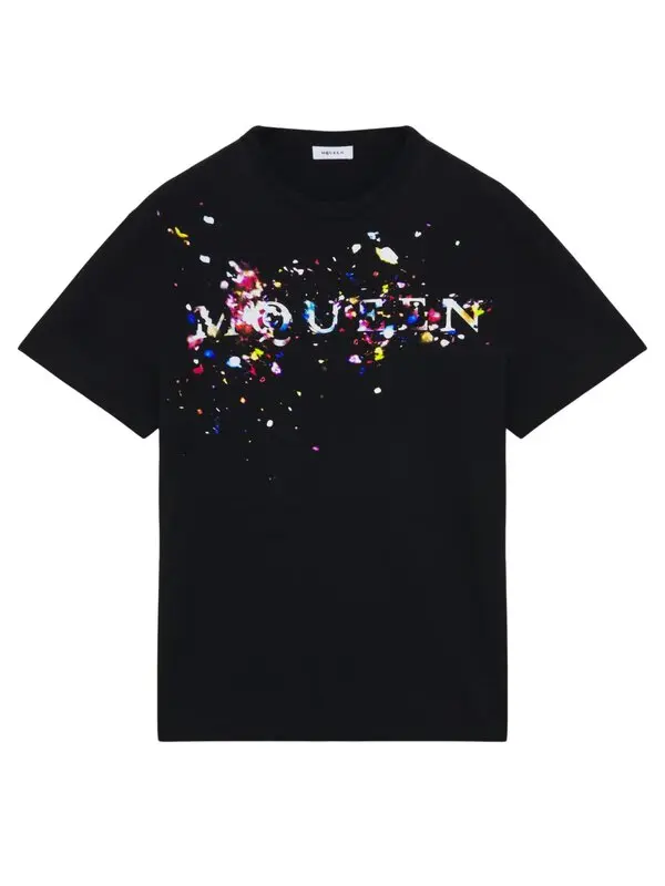Alexander McQueen T-shirt With Print On The Front