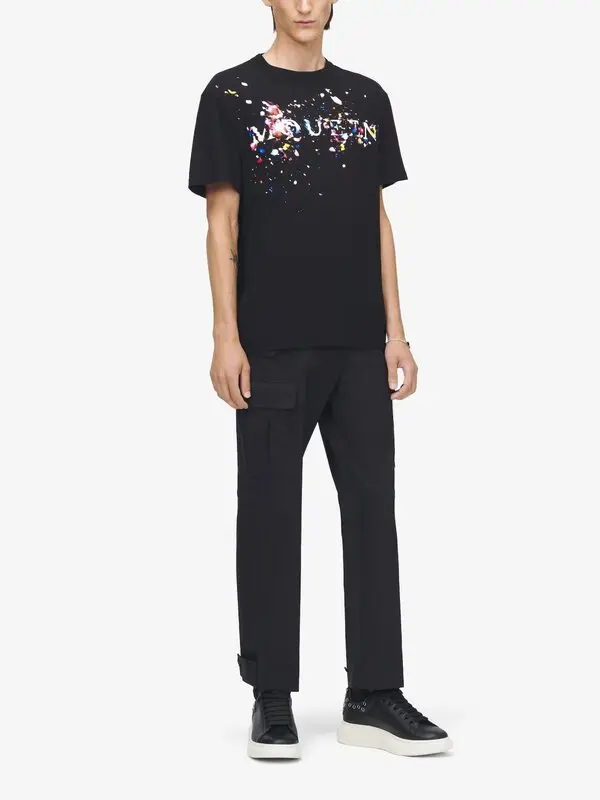 Alexander McQueen T-shirt With Print On The Front