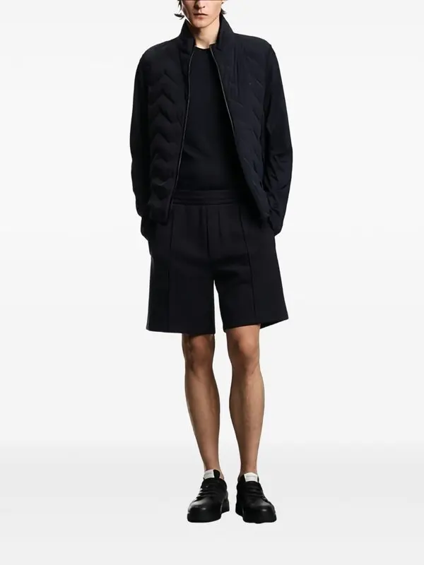Emporio Armani Cotton Shorts With Elasticated Waistband