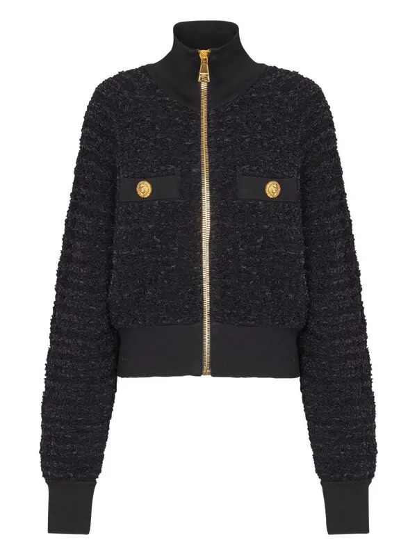 Balmain Zipper Bomber Jacket
