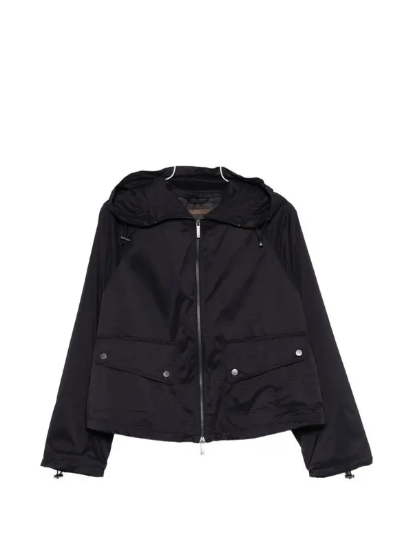 Emporio Armani Nylon Blouson Jacket With Hood