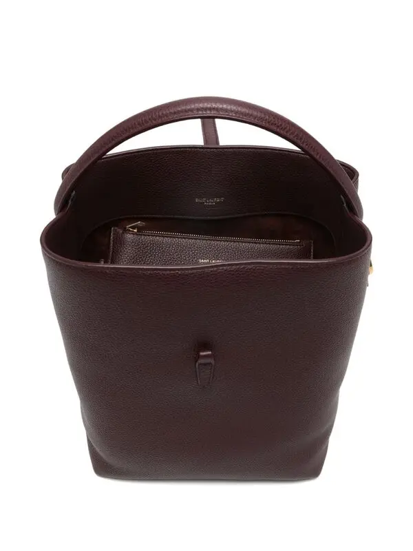 Saint Laurent Le 37 Medium Leather Bucket Bag