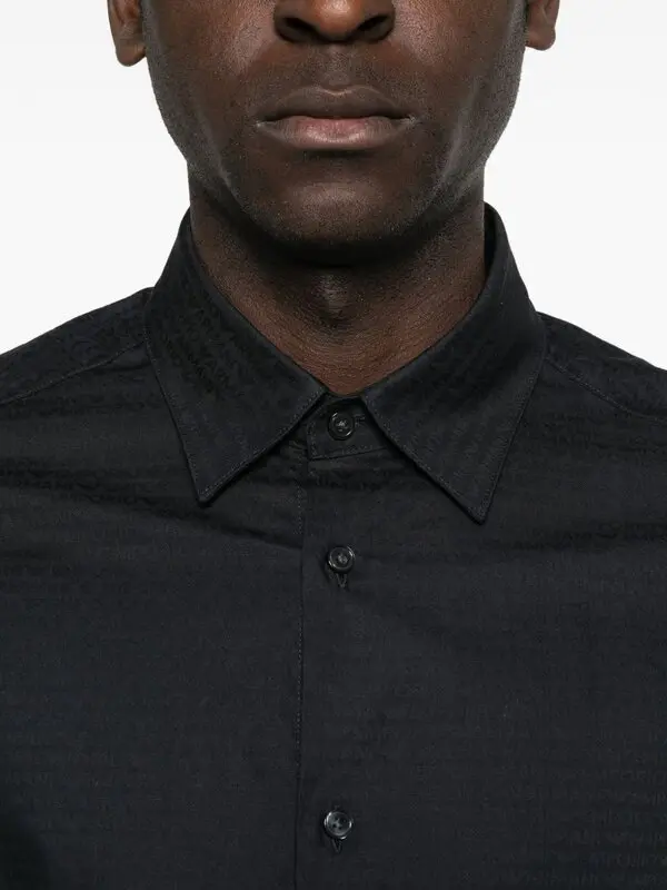 Emporio Armani Logo Cotton Shirt