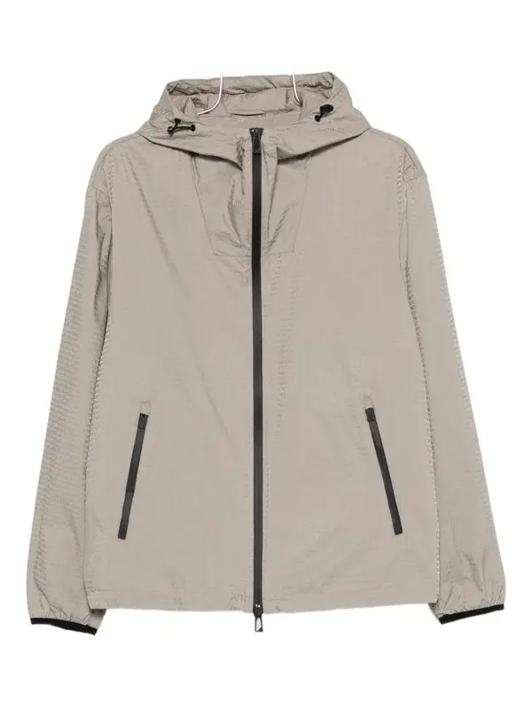 Emporio Armani Textured Nylon Blouson Jacket