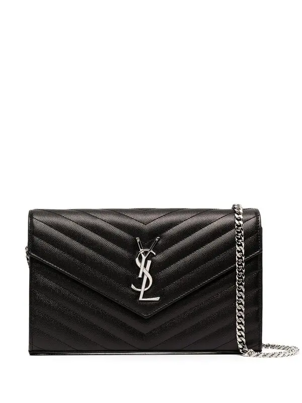 Saint Laurent Cassandre Leather Mini Bag