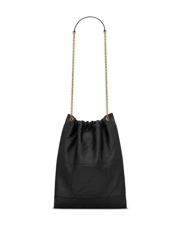 Saint Laurent Jamie Leather Shoulder Bag - Black