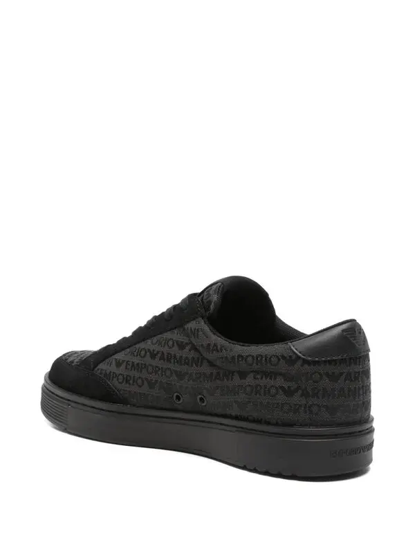 Emporio Armani Canvas Sneakers