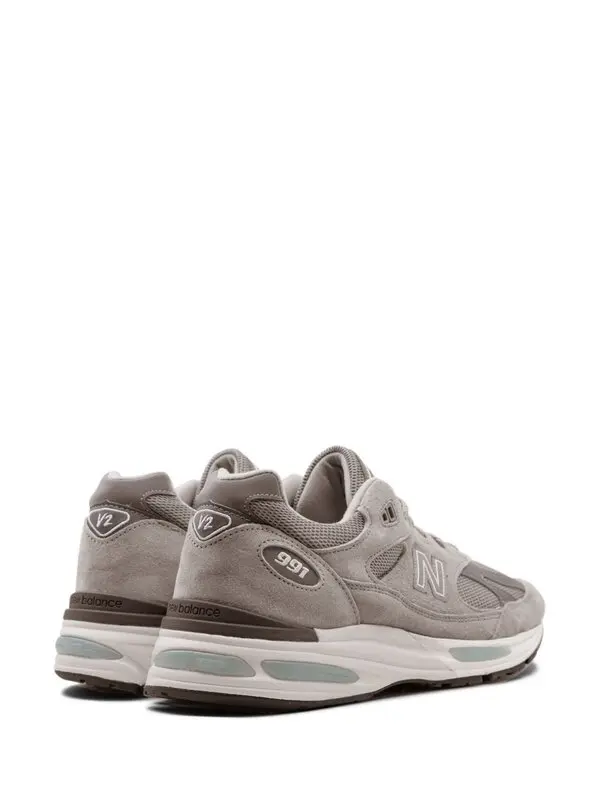 NEW BALANCE 991 Lace Up Sneakers - Grey