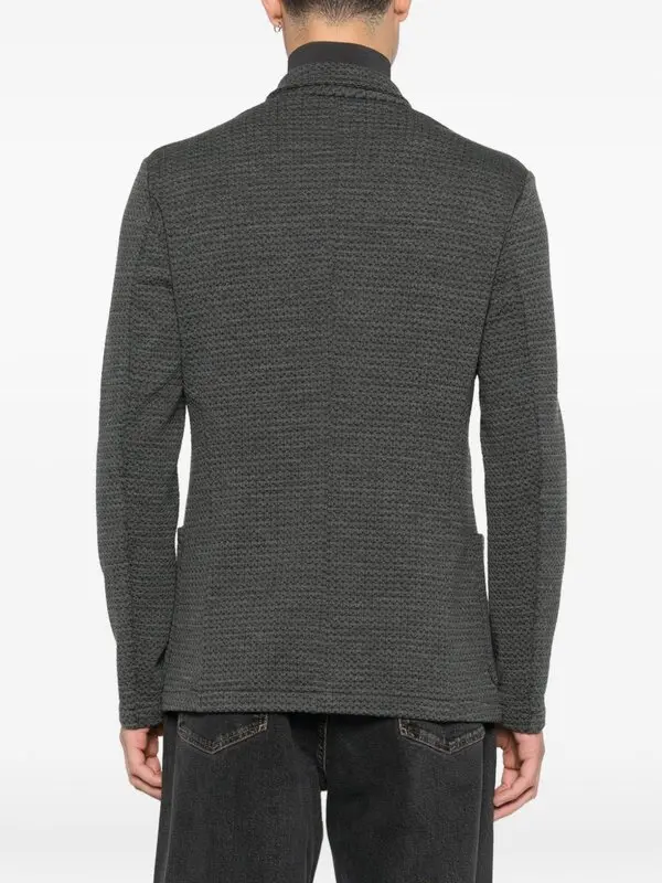 Emporio Armani Wool Blend Blazer Jacket