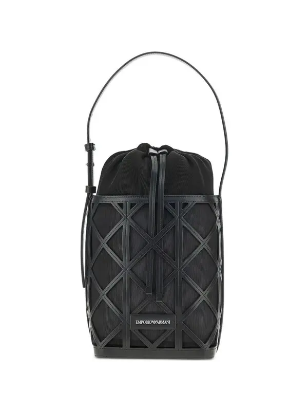 Emporio Armani Leather Bucket Bag