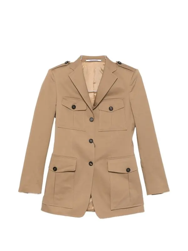 Tagliatore Single Breasted Cotton Jacket