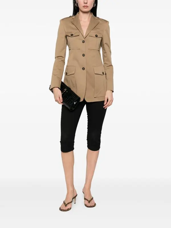 Tagliatore Single Breasted Cotton Jacket