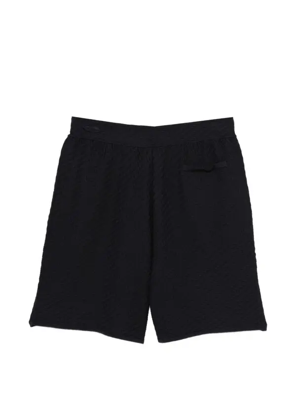 Emporio Armani Textured Knitted Shorts