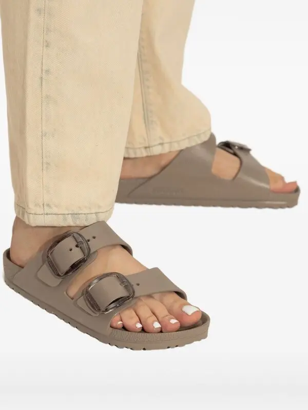 BIRKENSTOCK Arizona Sandals With Buckle Fastening - Grey