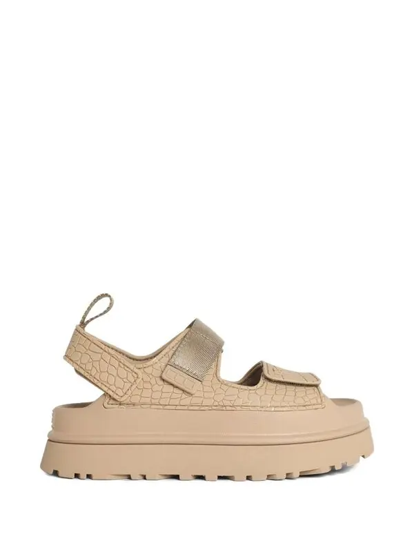 UGG Goldenglow Slingback Sandals - Beige