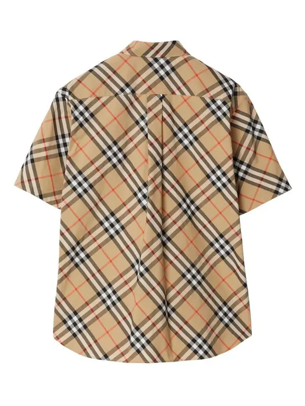 Burberry Check Cotton Shirt