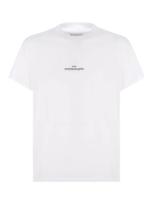 MAISON MARGIELA Logo Cotton T-shirt