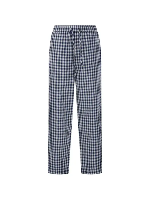 DUNST Checked Trousers