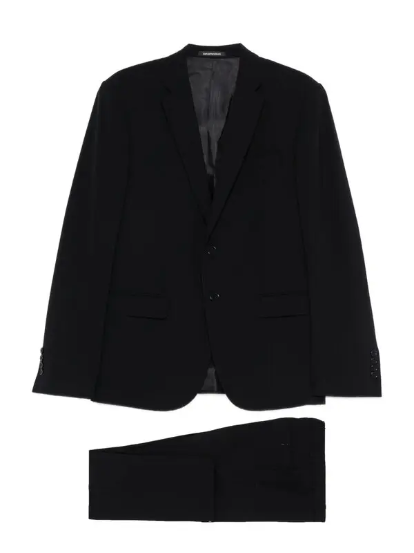 Emporio Armani Wool Single-breasted Suit