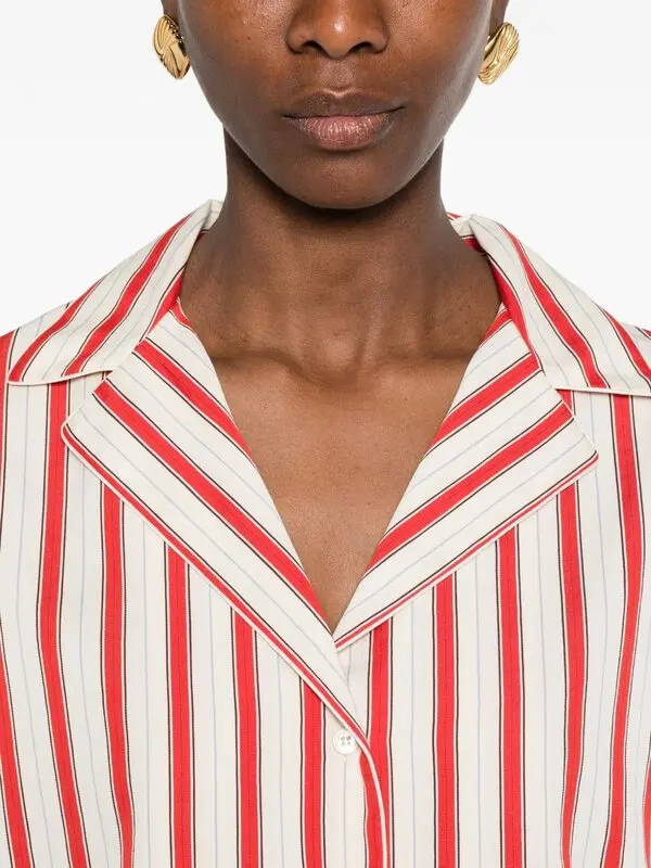 FORTE_FORTE Striped Shirt